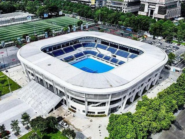 WTA Tennis Court Lighting Project - Tian He Stadium Centre- Enkarl